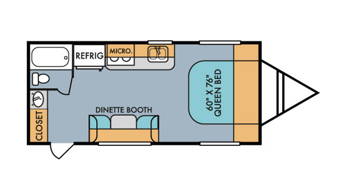 Retro 189R 23' Travel Trailer by Riverside RV| TwoFeathers Restorations ...