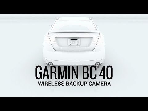 Garmin - BC™ 40 Wireless Backup Camera with License Plate Mount ...